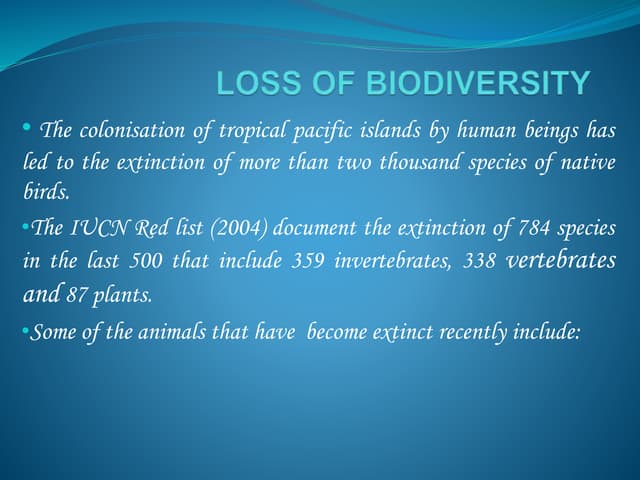 Presentation of biodiversity | PPTX