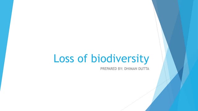 Biodiversity | PPTX