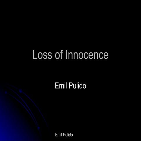 Loss Of Innocence Quotes