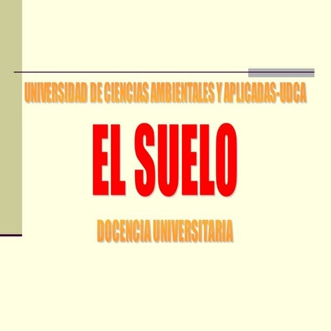 Los suelos | PPT