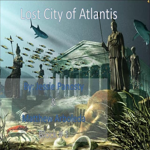 Lost City Of Atlantis | PPT | Geology | Science