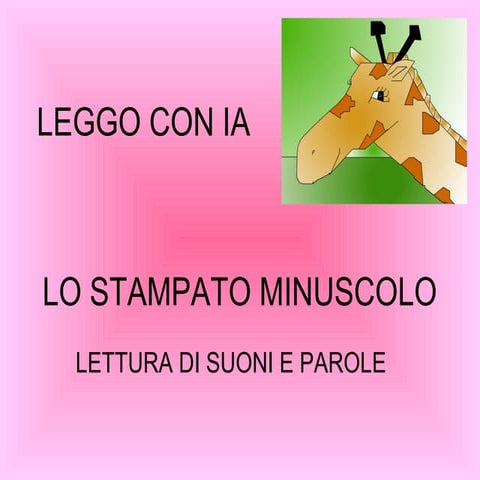 Lo stampato minuscolo | PPS