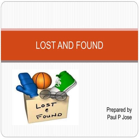 LOST AND FOUND.pptx