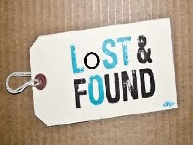 Lost and found procedure | PPTX