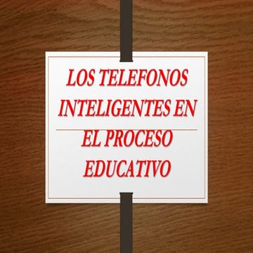 Los telefonos inteligentes f | PPTX