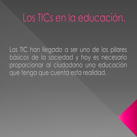 Uso y utilidad de las tic | PPTX