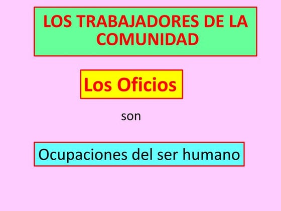 Los servidores de la comunidad | PPTX