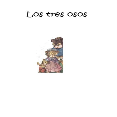 Los tres osos | DOC