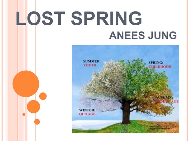 The Lost Spring English Class 12 | PPTX