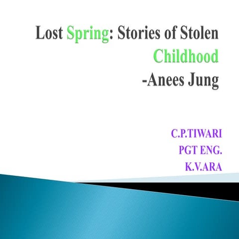Lost Spring Lost Spring