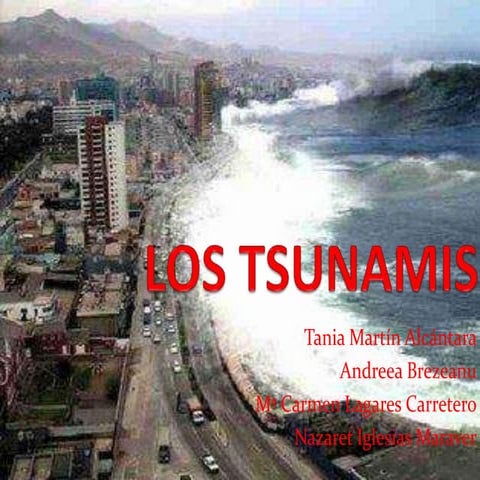 Los tsunamis | PPTX