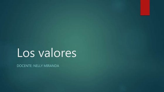 Valores Importantes Los 5 Valores Mas Importantes Valores Morales De