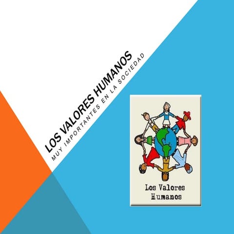 Los valores humanos | PPTX