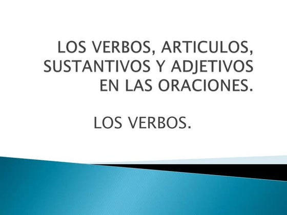 Vervos de ingles | PPT