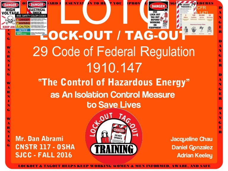 An OSHA LOTO Presentation an-osha-loto-presentation