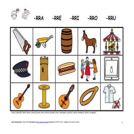 Lotos_R_Media diverso vocabulario con la letra r | PDF