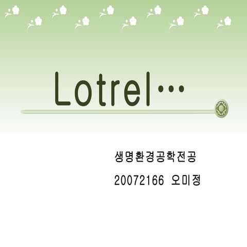 Lotrel | PPT