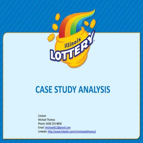 Lottery Marketing Case Study Analysis presentation by Michael Thomas ...