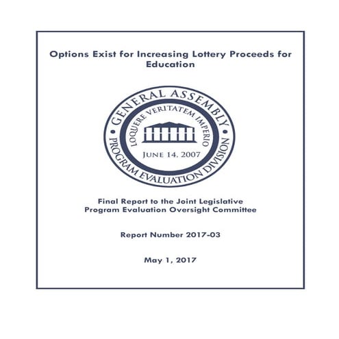Lottery report | PDF