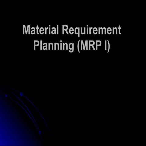 Lotting II dan Ofseting serta explosion MRP.ppt