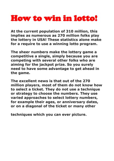 Winning The Lotto.pdf