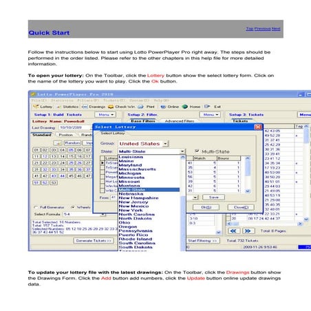 Lottopowerplayerpro lottery software manual | PDF | Operating Systems ...