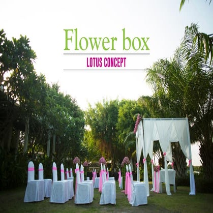 Lotus Wedding Concept. | PDF