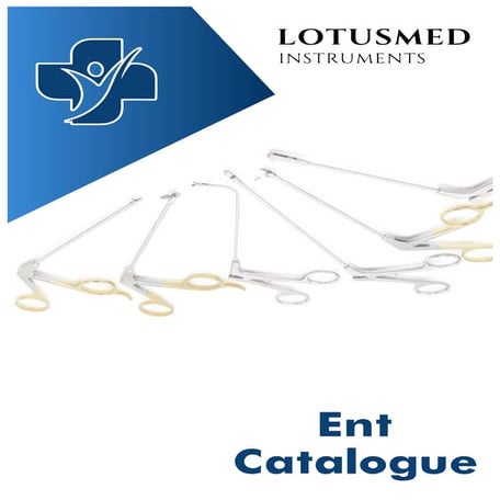 LotusMed Instruments ENT catalogue | PDF | Ear, Nose and Throat ...