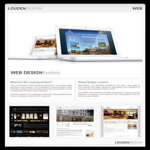Web design portfolio | PDF