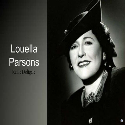 Louella Parsons | PPTX