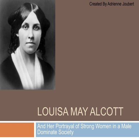 Louisa May Alcott Overview | PPTX