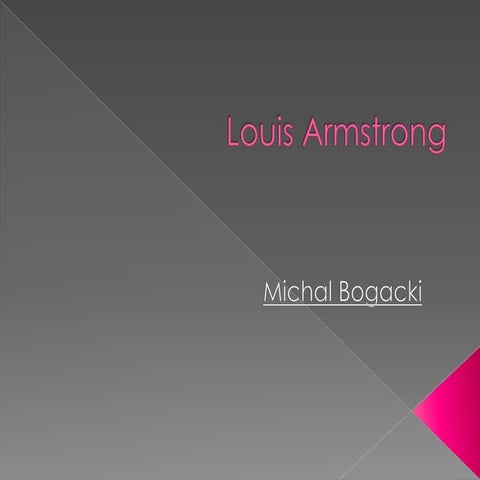 Louis Armstrong | PPTX