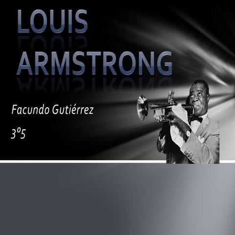 Louis Armstrong Cuando Era Adolescente