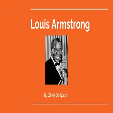 Louis armstrong | PPT