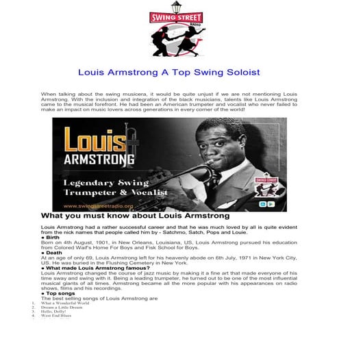 Louis Armstrong | PPT