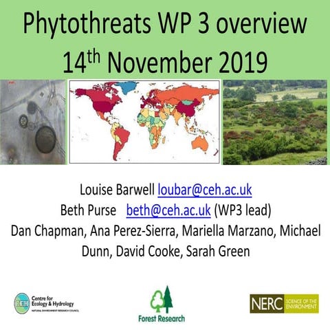 Phytothreats: DEFRA | PDF