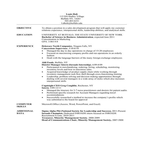 Bill Mc Grath Visual Cv Resume | PDF
