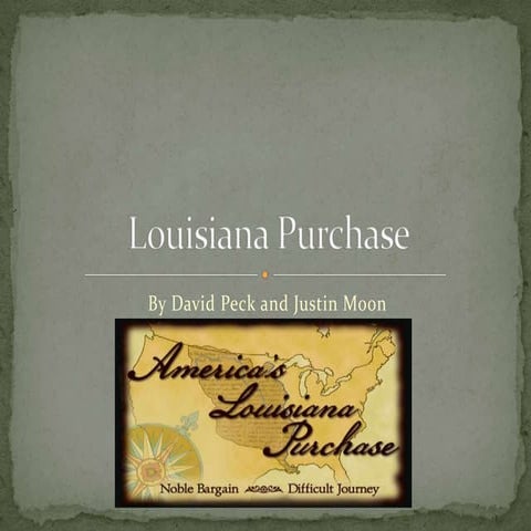 Louisiana purchase | PPTX