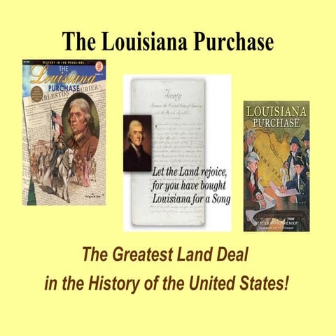 Louisiana purchase | PPT