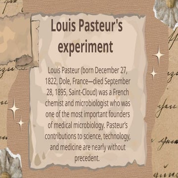 louis pasteur exp..pptxffffffffffffffffffffff | PPTX