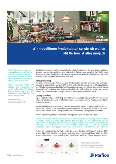 Data mapping with Perfion Actions | PDF