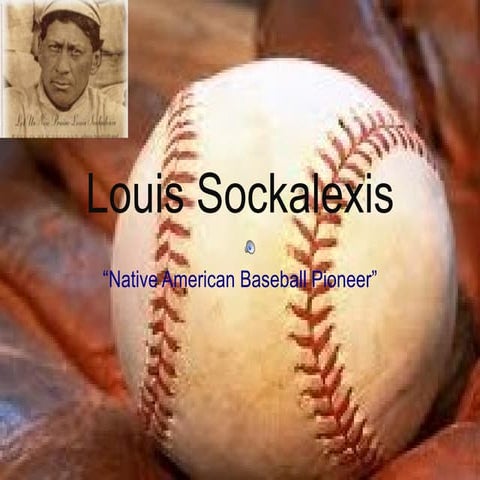 Louis sockalexis | PPT