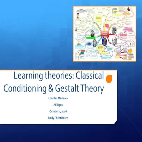 Learning Theories: Classical Conditioning & Gestalt Theory | PPTX
