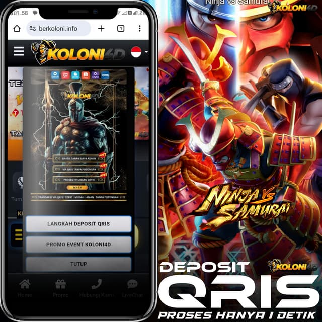 KOLONI 4D SUPPORT TRANSAKSI QRIS SUPER KILAT STAR GAMING ASIA | PDF