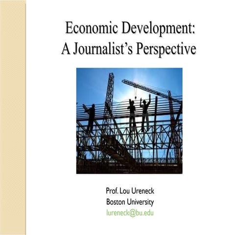 Interdependence of Economy and Infrastructure | PPTX