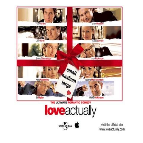 Love actually thems, message and values | PPT