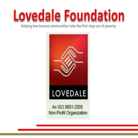 Lovedale foundation | PPTX