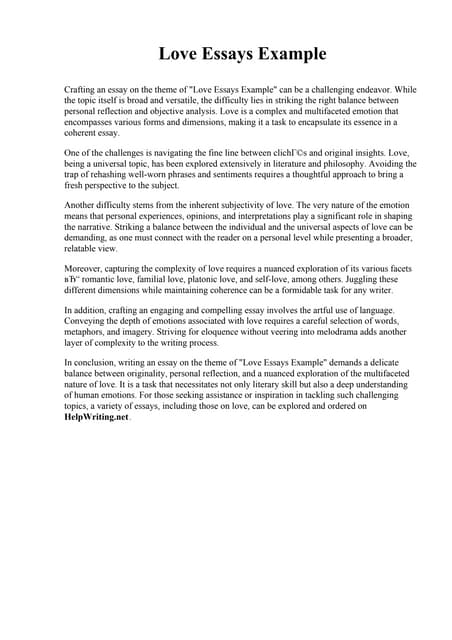 Sample Essay Love.pdf