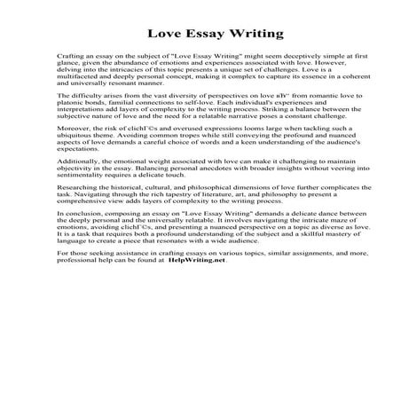 Definition Of Love Essay.pdf