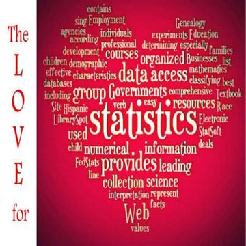 Love for statistics | PPTX
